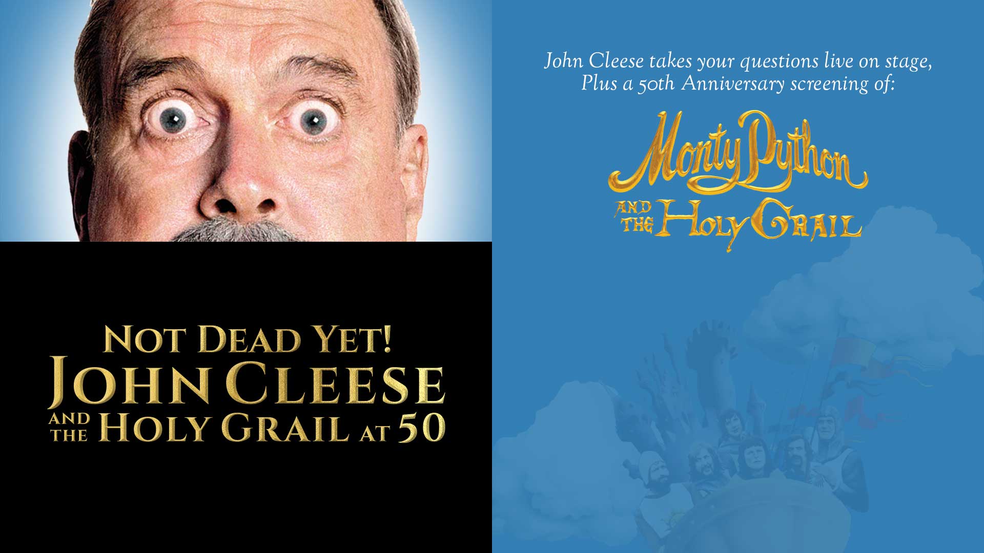 John Cleese And The Holy Grail | Comedy Movie Tickets